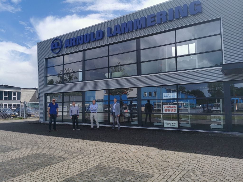 Arnold Lammering biedt gemak voor installateur en zijn klant - Raalte Koerier